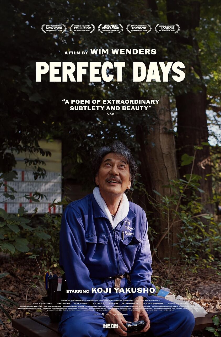 【本予告映像あり】2023年の感動作「PERFECTDAYS」が役所広司の魅力を余すことなく描く！ : えびまるブログ