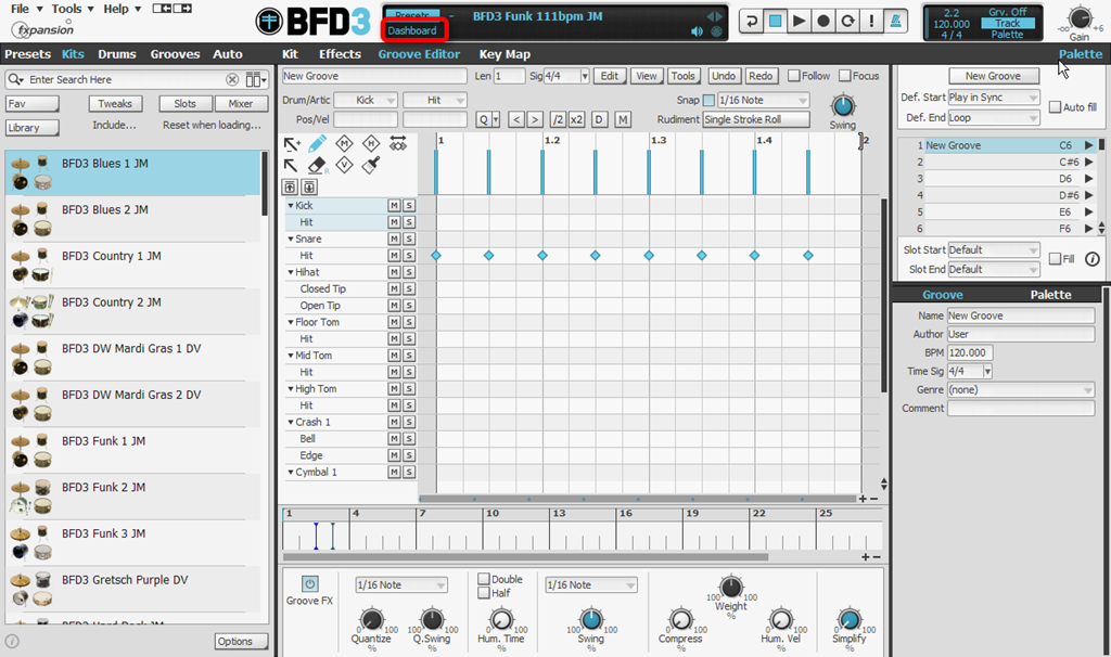 [BFD3]ヒューマナイズ機能Loudの挙動を検証 : 極めるCubase