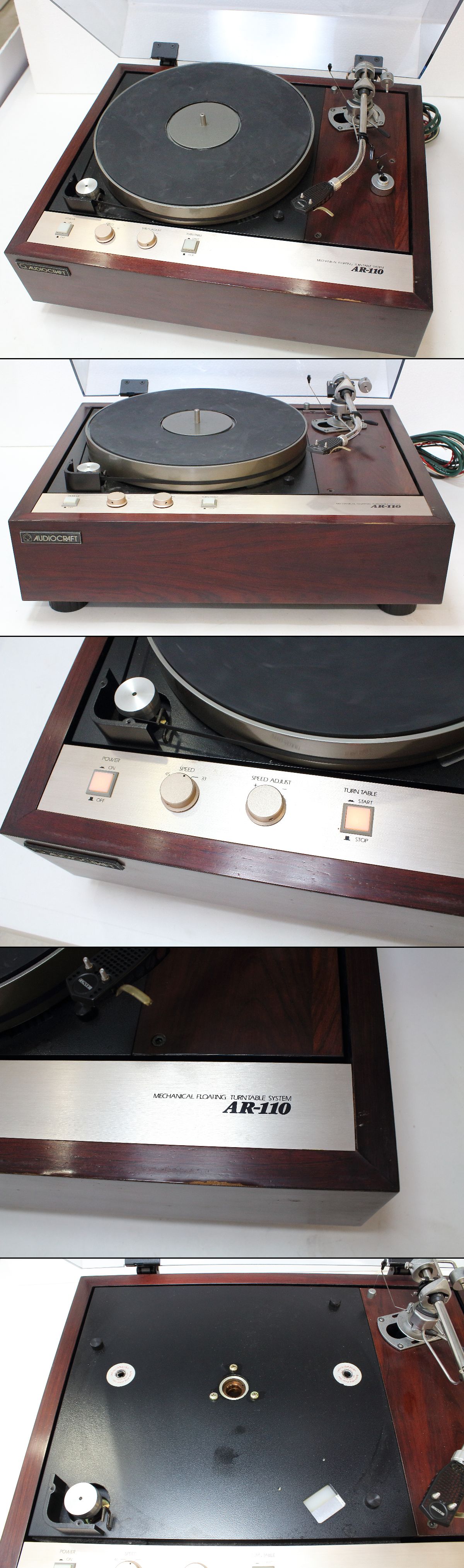 代購代標第一品牌－樂淘letao－ AUDIO CRAFT AR-110 ターンテーブル ／ SME 3010-R トーンアーム ...