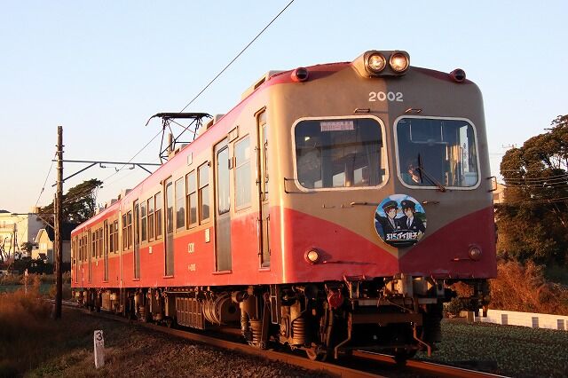 写メ鉄:銚子電鉄「315にイイ銚子！」ヘッドマーク