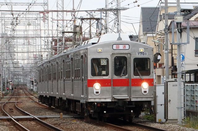 写メ鉄:東急7700系7901Fさよなら列車