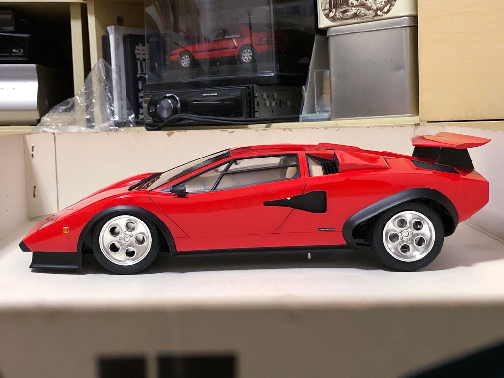 童友社 1/12 カウンタックLP500S ディティールチェック : K's garage 童友社 1/12 カウンタックLP500S ディティールチェック : K's garage