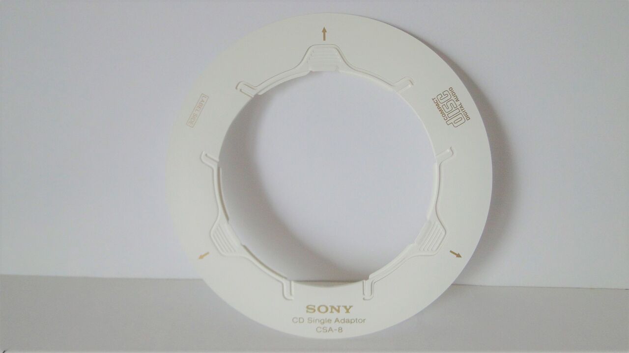 さくの家電のーと : 8cm CD用 CDシングルアダプター
