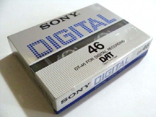 初代ソニーデジタルオーディオテープ DT-46R : さくの家電のーと 初代ソニーデジタルオーディオテープ DT-46R : さくの家電のーと