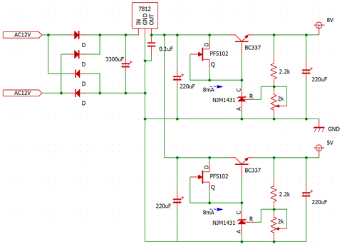 カレントミラーバッファ付きJ-FET IV for TDA1387 : 電子工作実験室