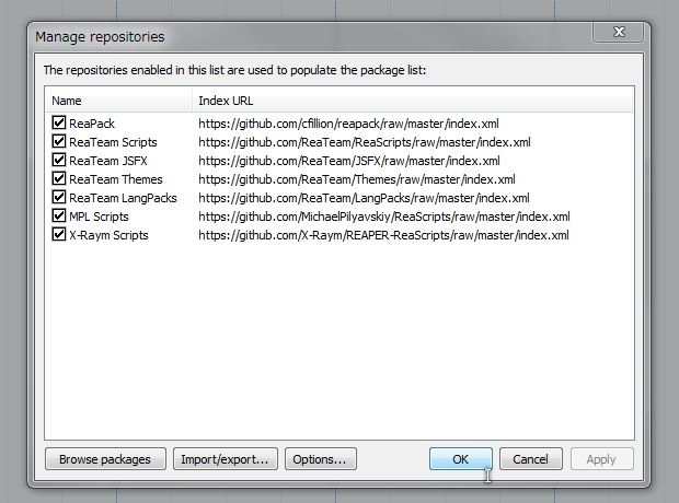 ReaScriptを導入する1 : いいメロは3秒で忘れる
