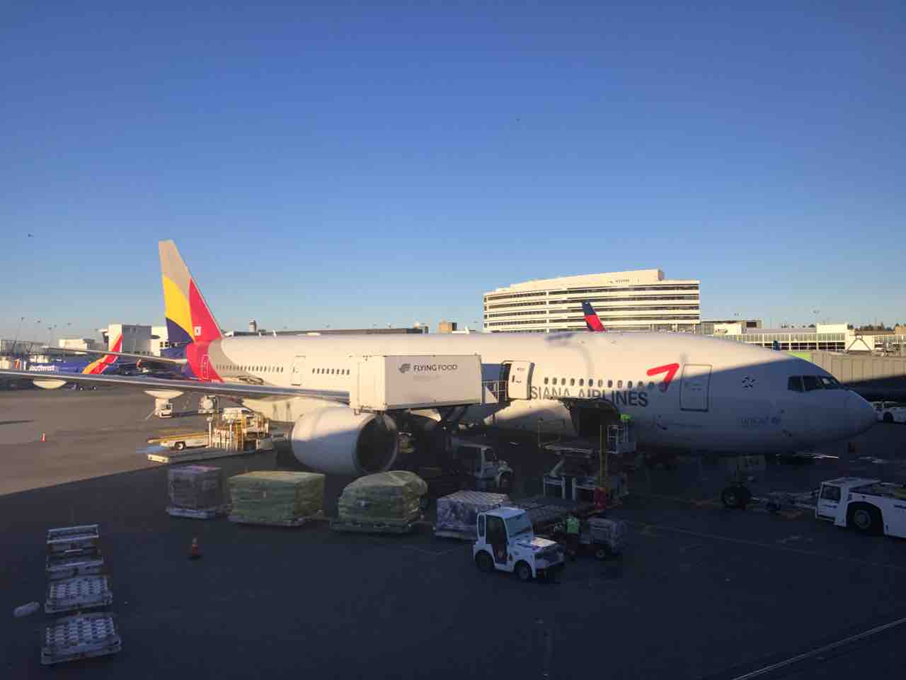 アシアナ航空OZ271便にてシアトルからソウル仁川まで出張！ : 日式社畜榎田の諸国漫遊記