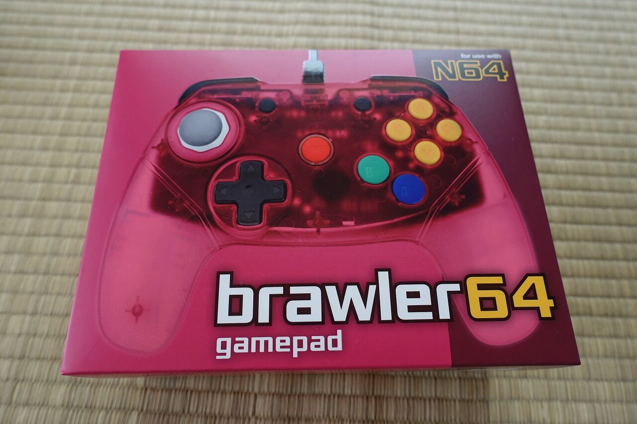 究極のNintendo64コントローラー「brawler64」レビュー : えぬりんごのゲームブログ