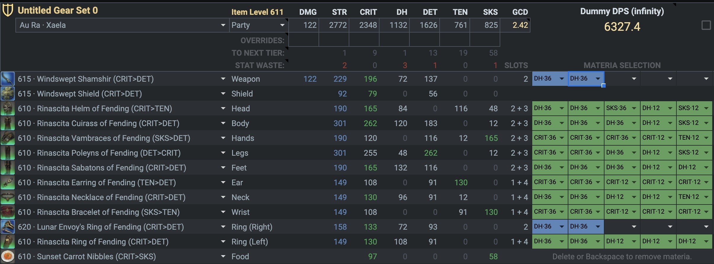 FF14 6.2零式攻略用 推奨装備・禁断まとめ : Eorzean