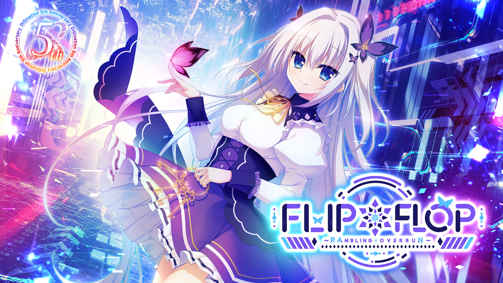 『DiGination』最新作「FLIP＊FLOP ～RAMBLING OVERRUN～」公式サイト公開 2月24日発売予定 : エロゲメモ