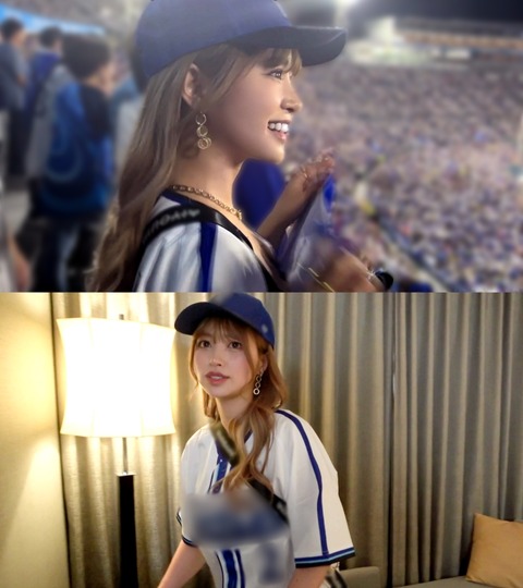 【こんなギャルと野球観戦したい！】巨乳ベイスターズファンのギャルと野球観戦後に生ハメエッチ！ : 女子アスリート専科