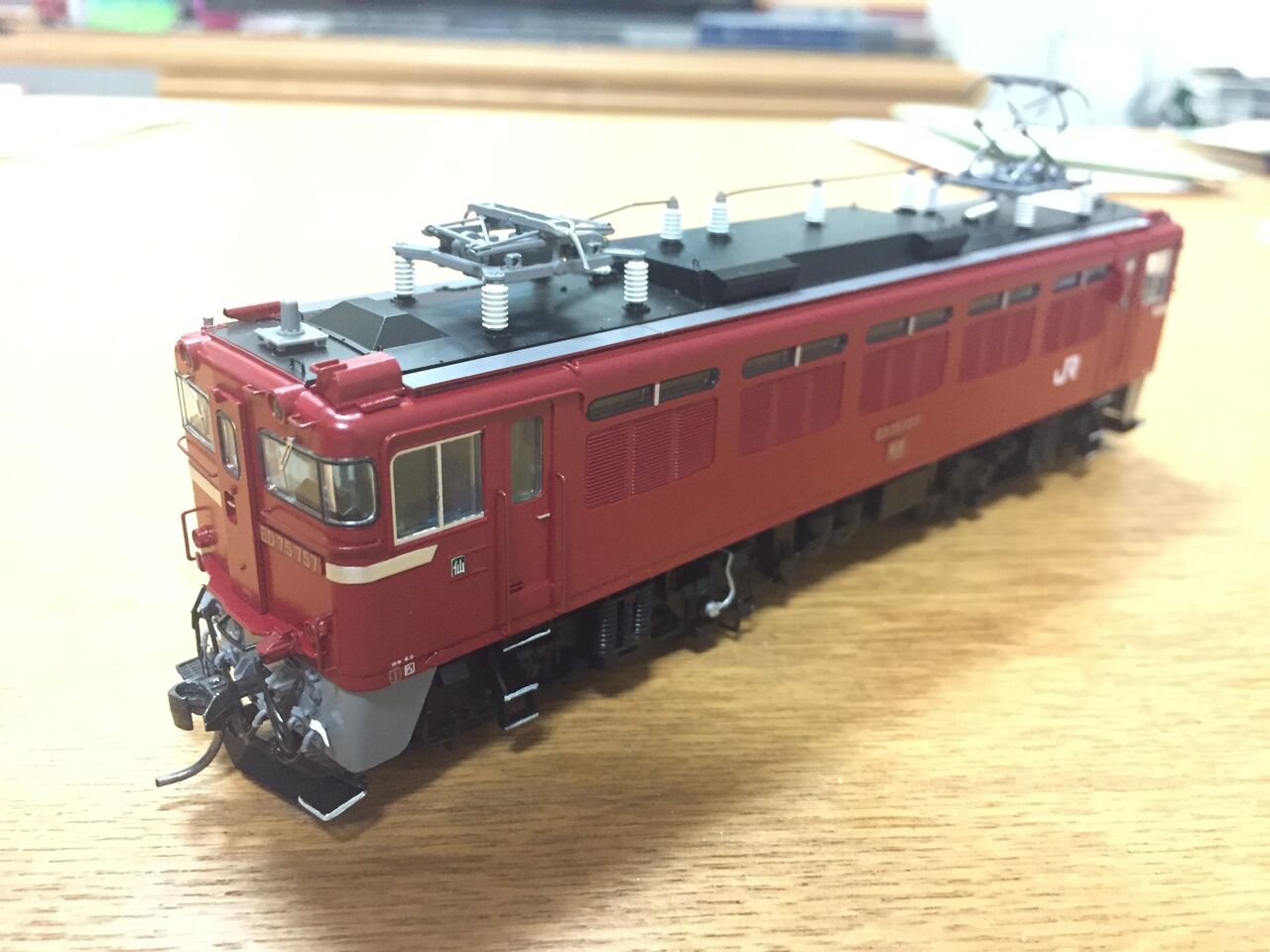 3台先行完成【TOMIX ED75】 : 洞ノ口鉄道車両所 blog