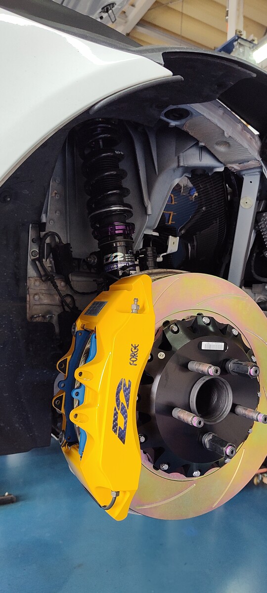 GR SUPRA RZ D2ブレーキ取付 : ProShopSCREEN D2JAPAN製品取付日記