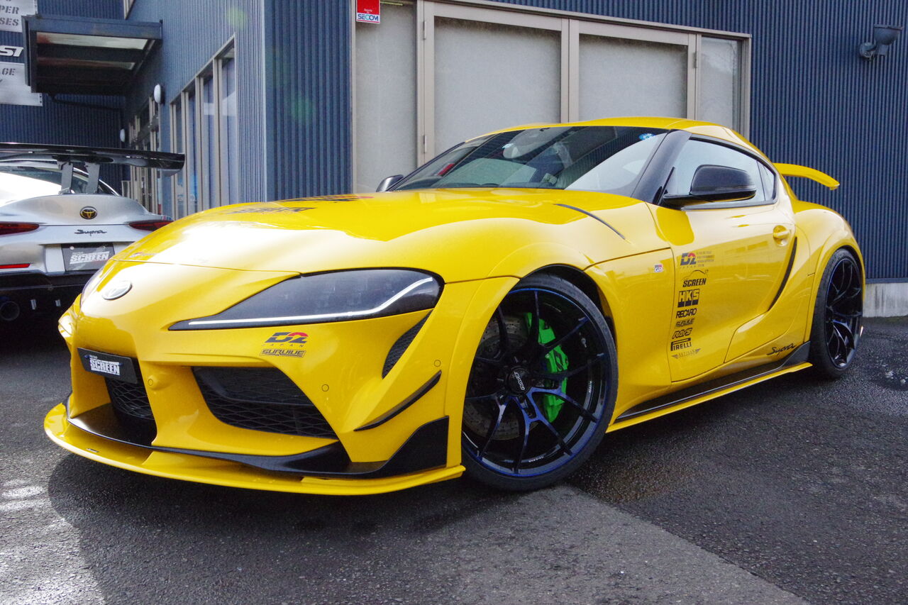 DB42 A90 GRスープラRZ D2ブレーキ＆車高調 : ProShopSCREEN D2JAPAN製品取付日記