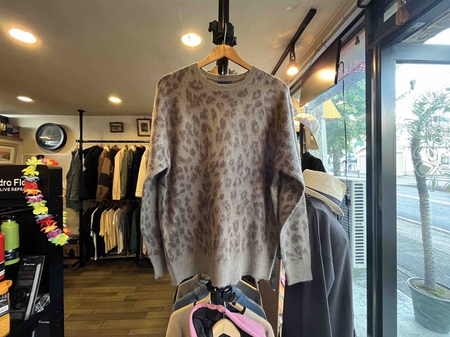 EVIN SURF : MOHEIR CREW KNIT