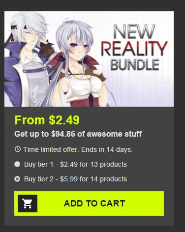 PC Gamer リスト更新中 : Bundle StarsでNew Reality Bundle～13本で$2.49など