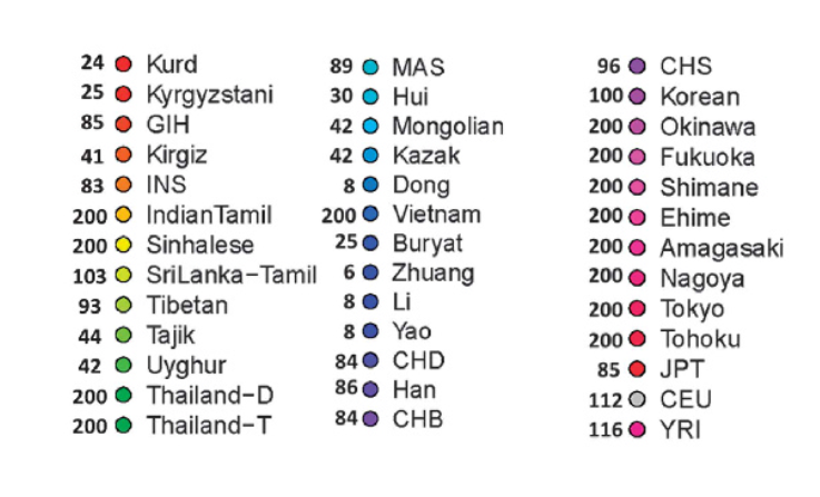重要 アジア人SNP分析（重要論文） : 読書抜粋ノートブログ