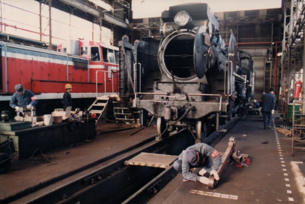 思い出の「SL豊の国号」 その2 大分運転所記録係撮影 C581写真帳 : G鉄グラフィティ