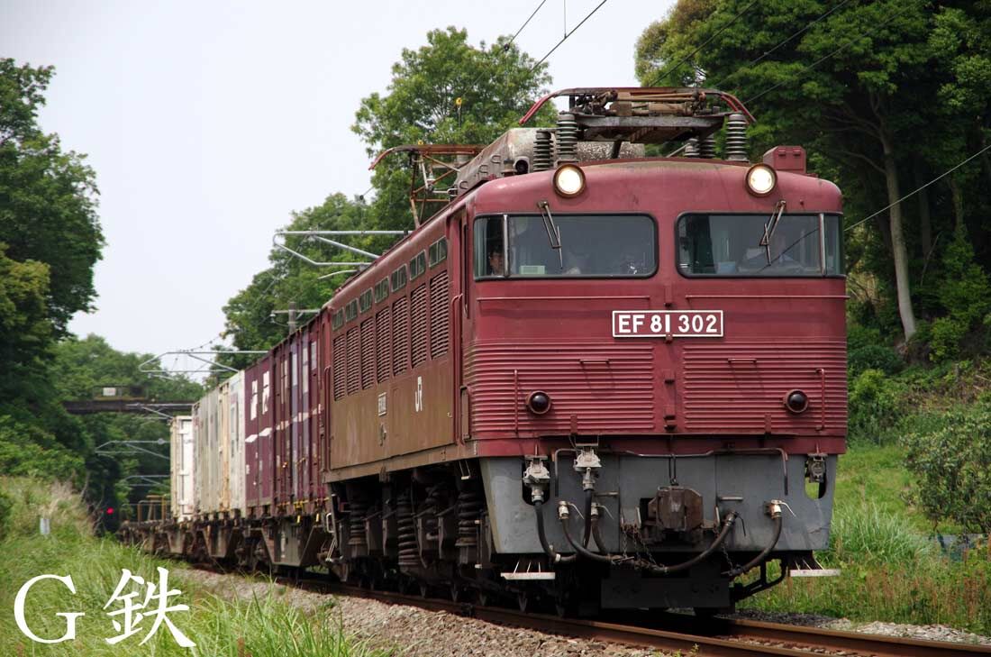 4075レを撮る EF81300番台の思い出 その2 EF81302 2013年5月 : G鉄グラフィティ