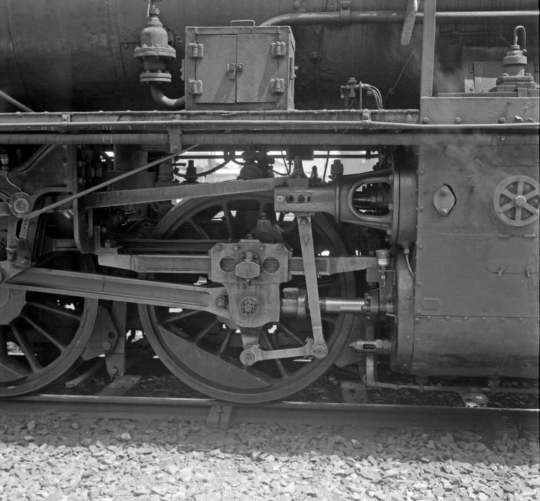 D6065 最後に出会ったD60 大分運転所 1971年5月 : G鉄グラフィティ