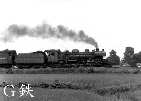 最後の夏 行きかうD60たち 久大本線 賀来 1970年8月 : G鉄グラフィティ