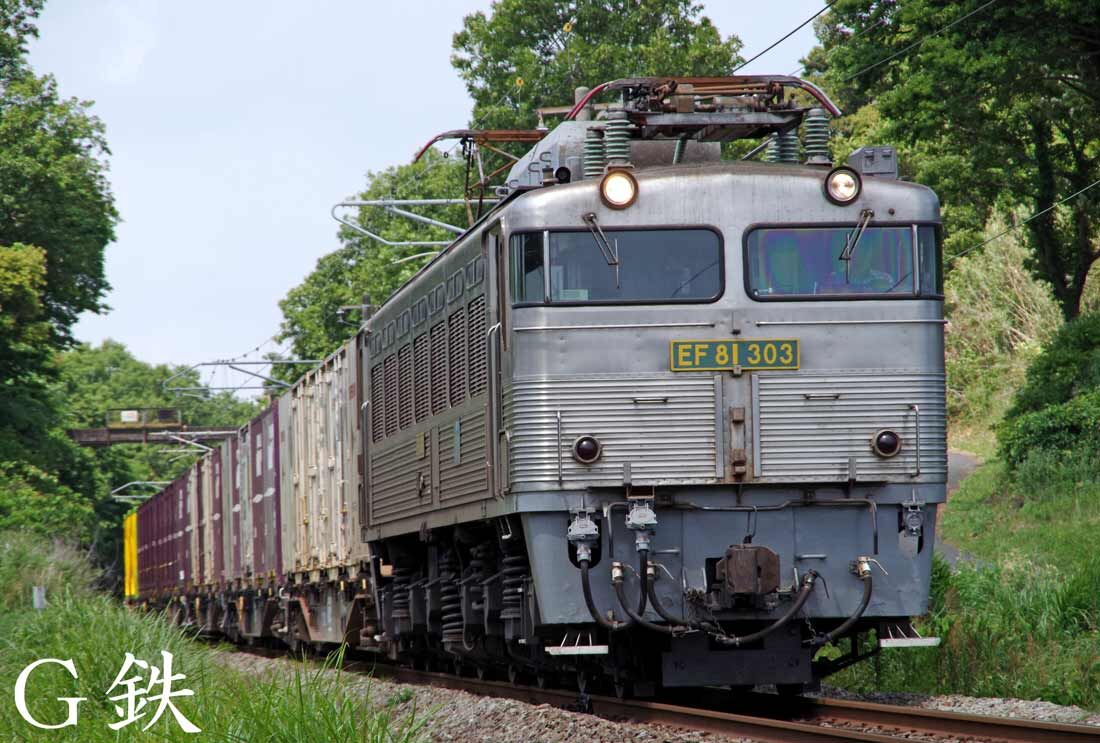 4075レを撮る EF81300番台の思い出 その3 EF81303 2013年5月 : G鉄グラフィティ