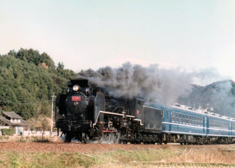 思い出の「SL豊の国号」 その2 大分運転所記録係撮影 C581写真帳 : G鉄グラフィティ