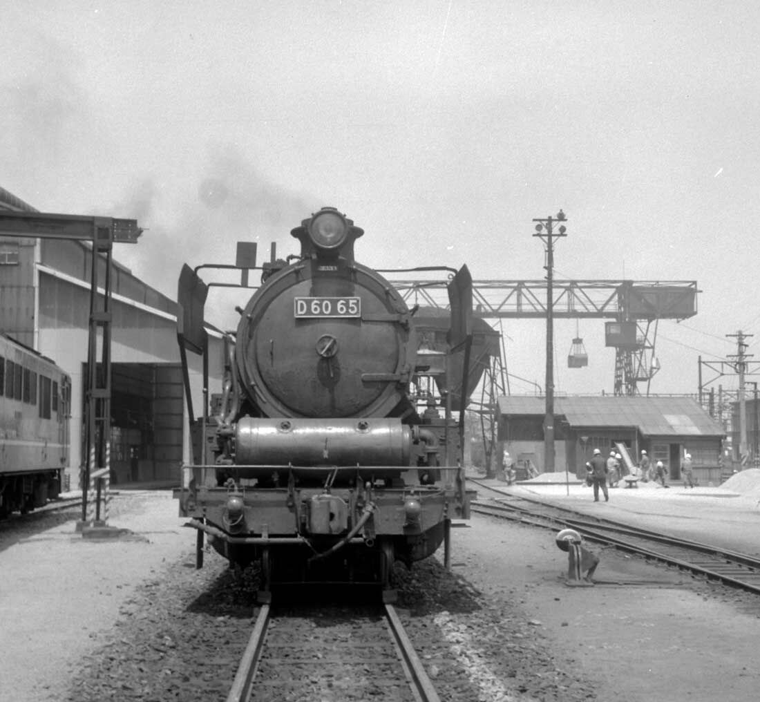D6065 最後に出会ったD60 大分運転所 1971年5月 : G鉄グラフィティ