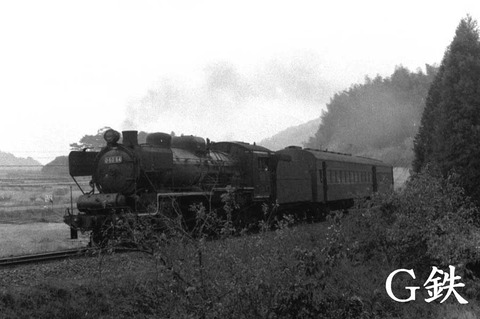 D60三昧（ざんまい）初冬の水分峠 久大本線 由布院 南由布 1969年11月 : G鉄グラフィティ