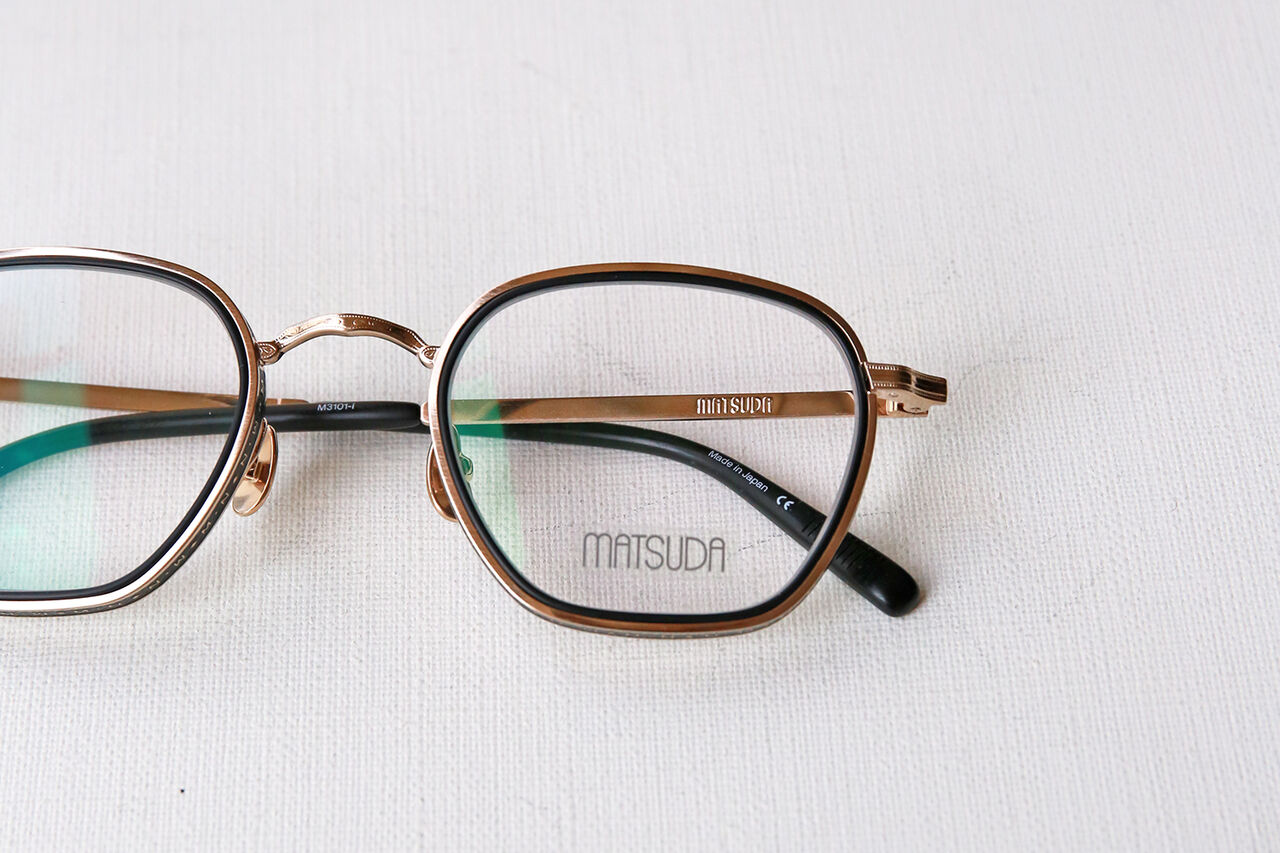 【Mebius：Blog】MATSUDA EYEWEAR：マツダ "M3101-i"光を彫り、影をデザインする様式美。モダンとアンティークが ...