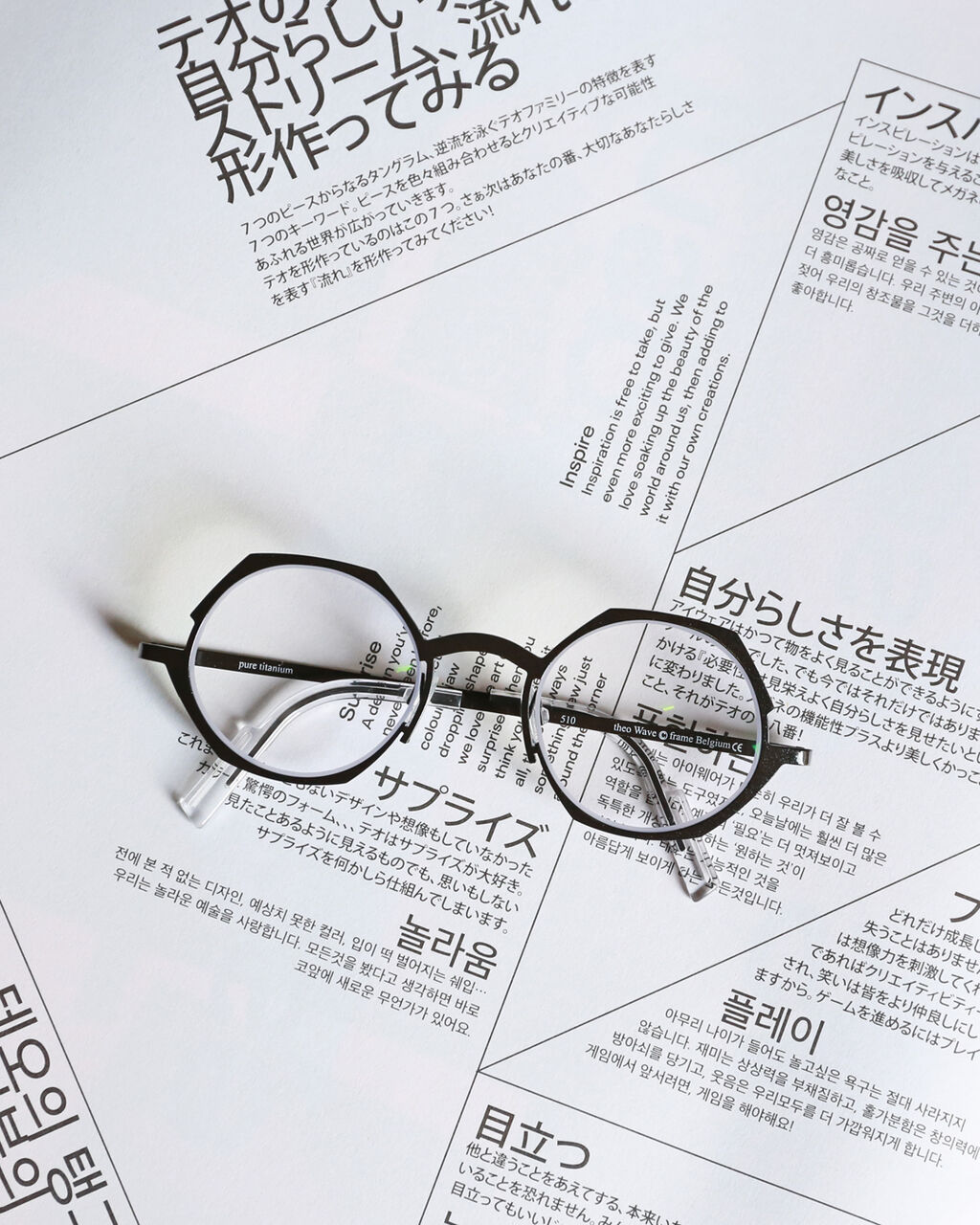 theo " Wave " テオ 新作 多角形眼鏡フレームのご紹介 : eyewear MEBIUS BLOG
