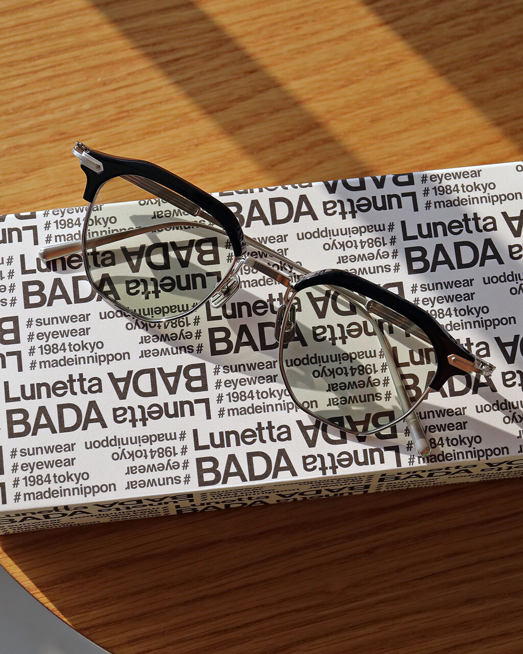 Lunetta BADA：ルネッタバダ " 73/04 "" 73/04 SUN " 5thコレクション本日より発売開始 流れるようなファセットブローの立体感 新作メガネ・サングラス : Re ...
