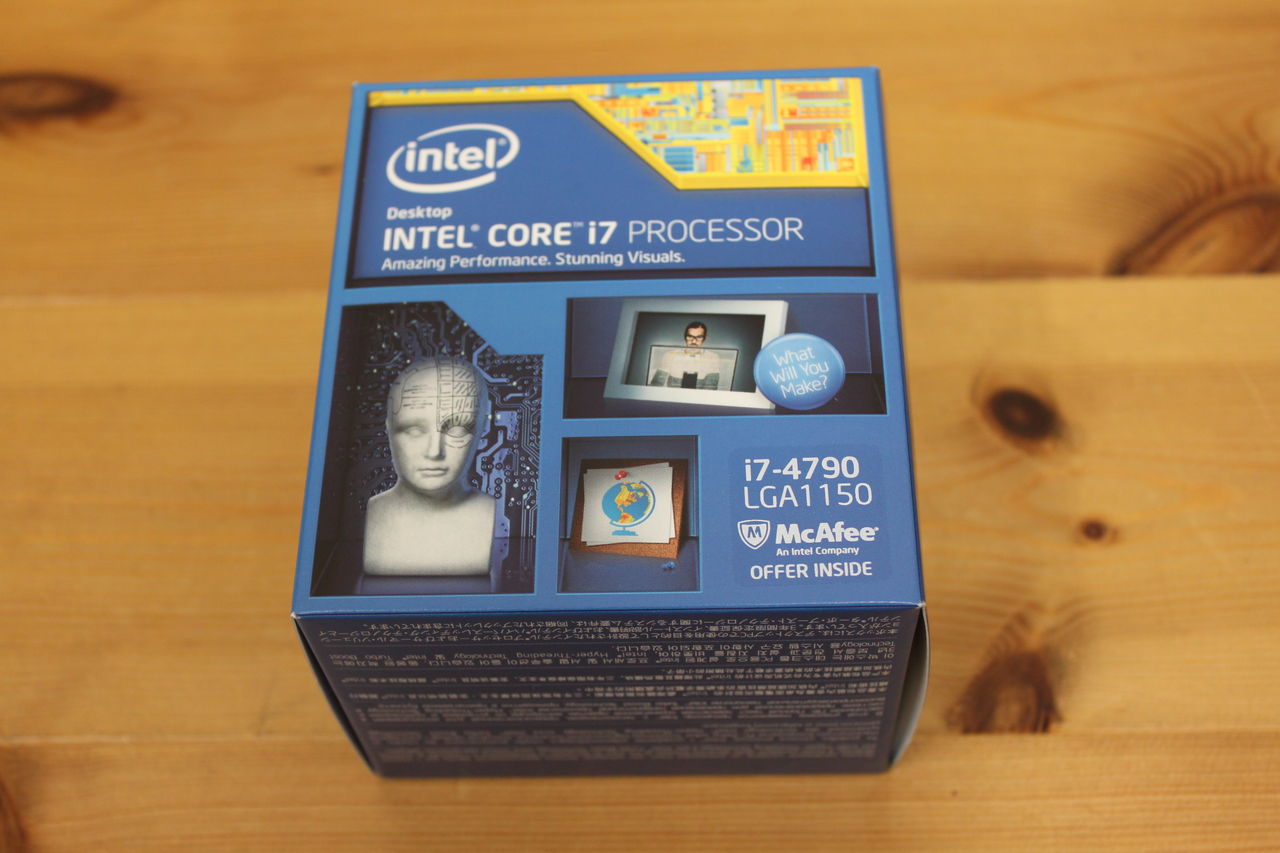 デジPC記 : CPU Core i7 4790 BOX