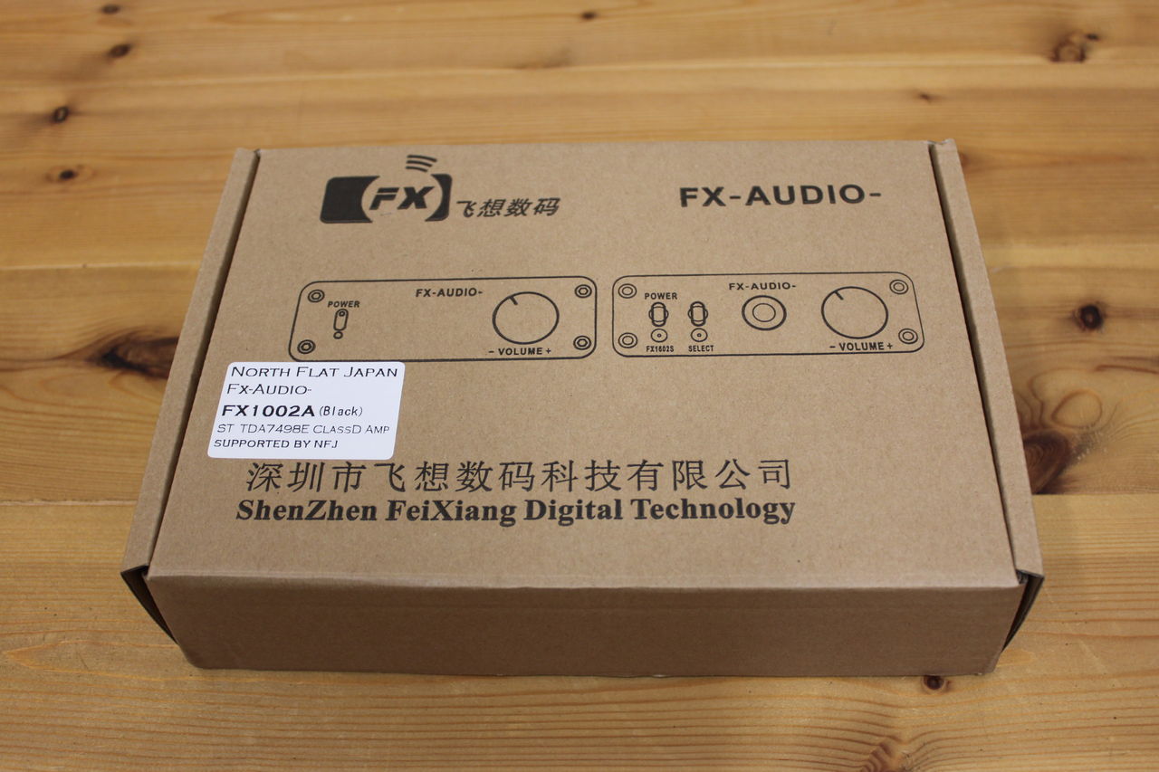 デジPC記 : FX-AUDIO FX1002A TDA7498E D級アンプ