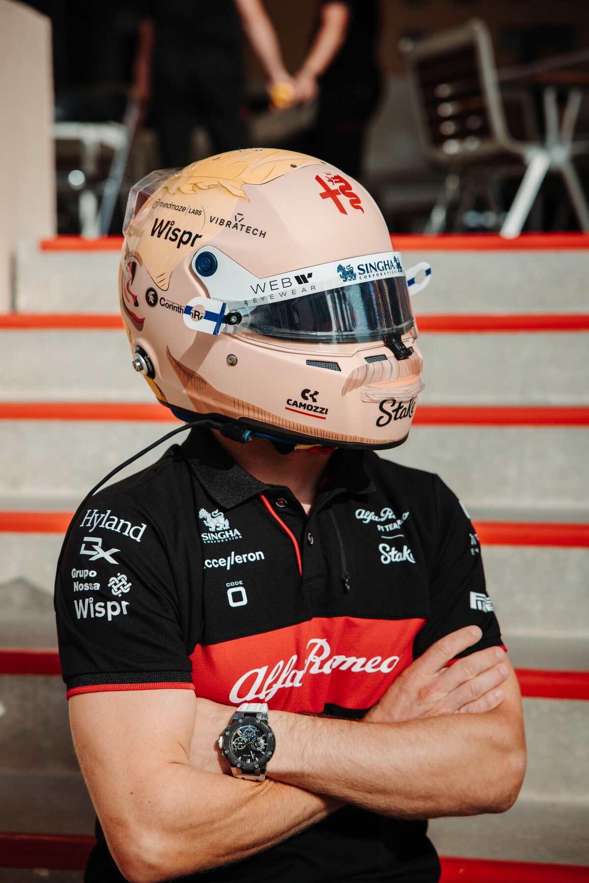 ヴァルテリ・ボタス 2023年F1ヘルメット写真 : F1通信jp