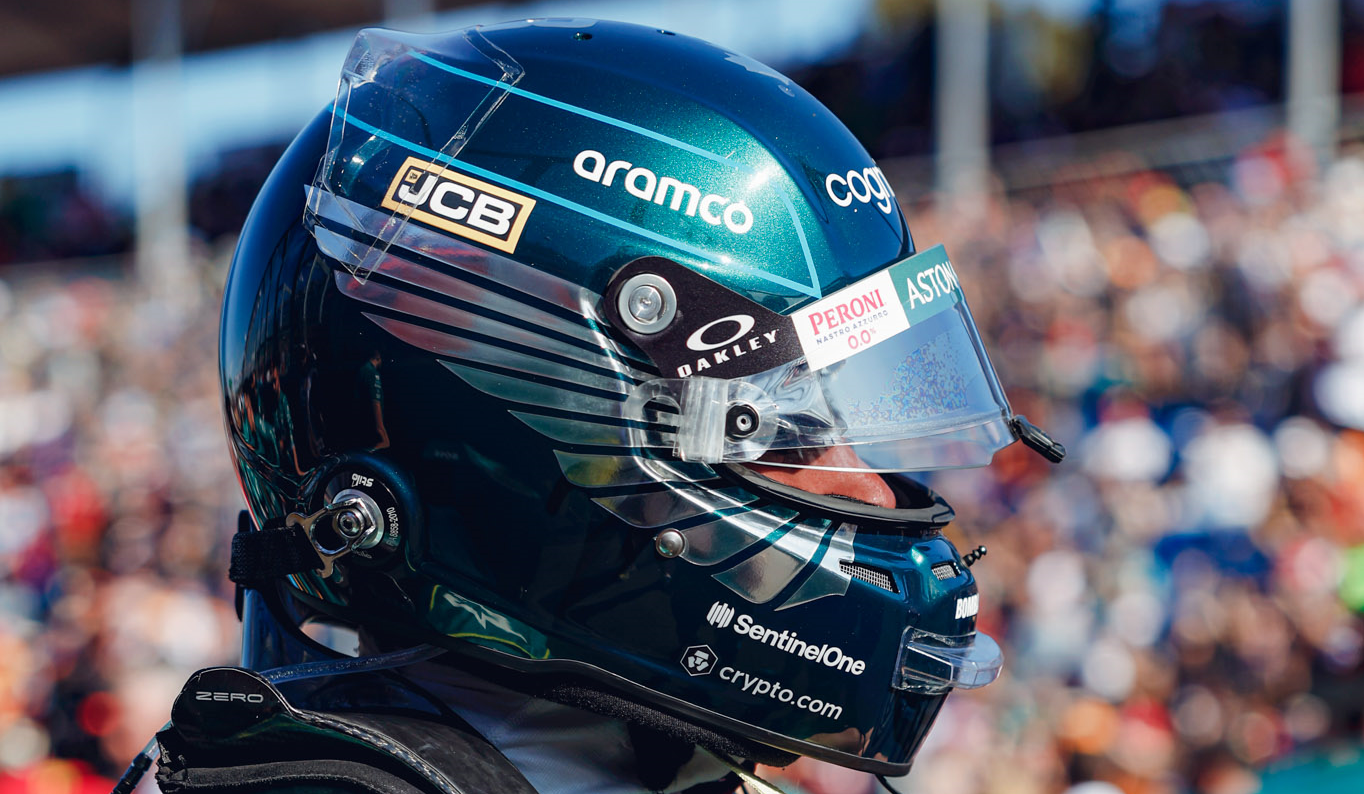 ランス・ストロール 2023年F1ヘルメット写真 : F1通信jp