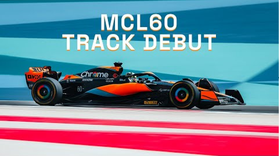 【動画】マクラーレンMCL60 トラックデビュー : F1通信jp