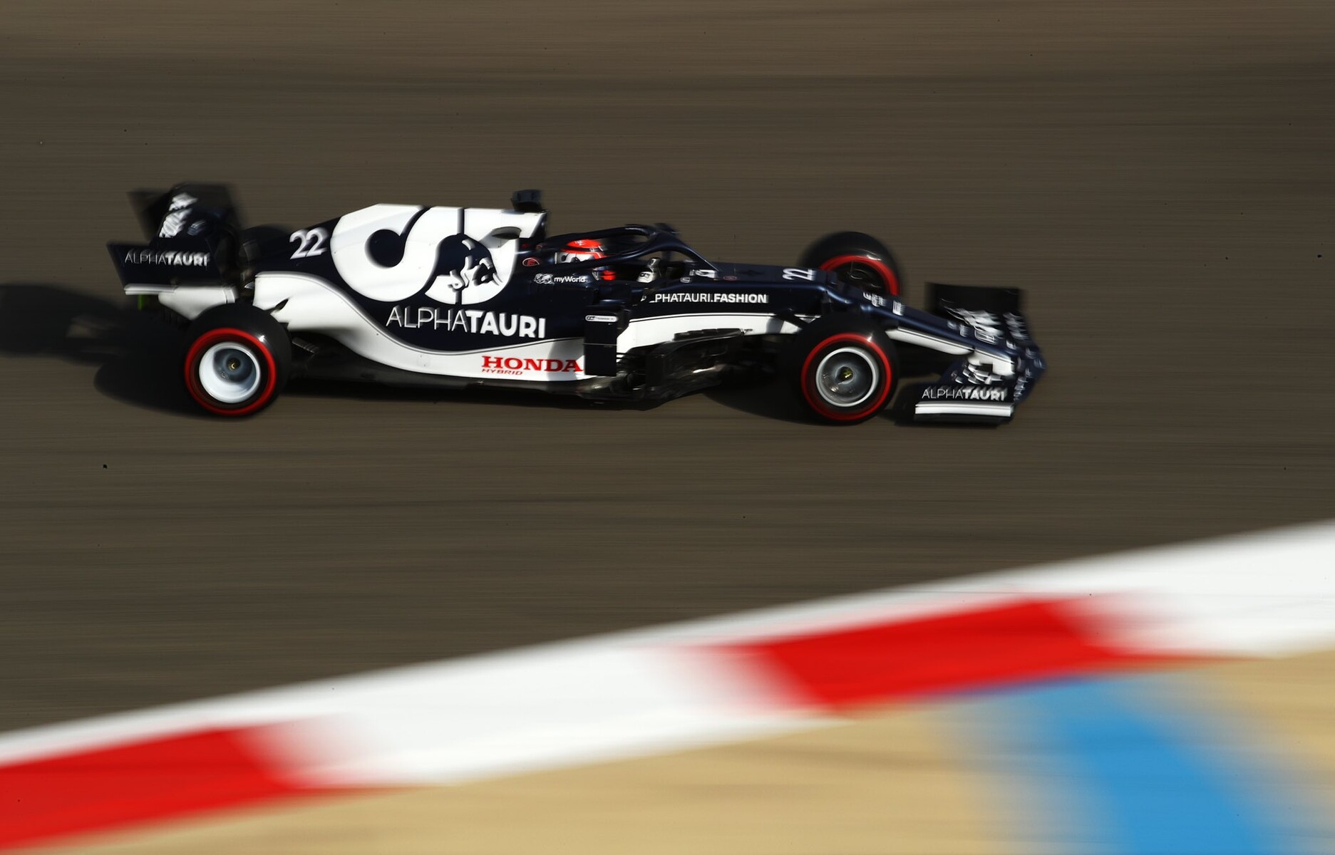 アルファタウリ・ホンダAT02 走行写真：F1バーレーンGP : F1通信jp