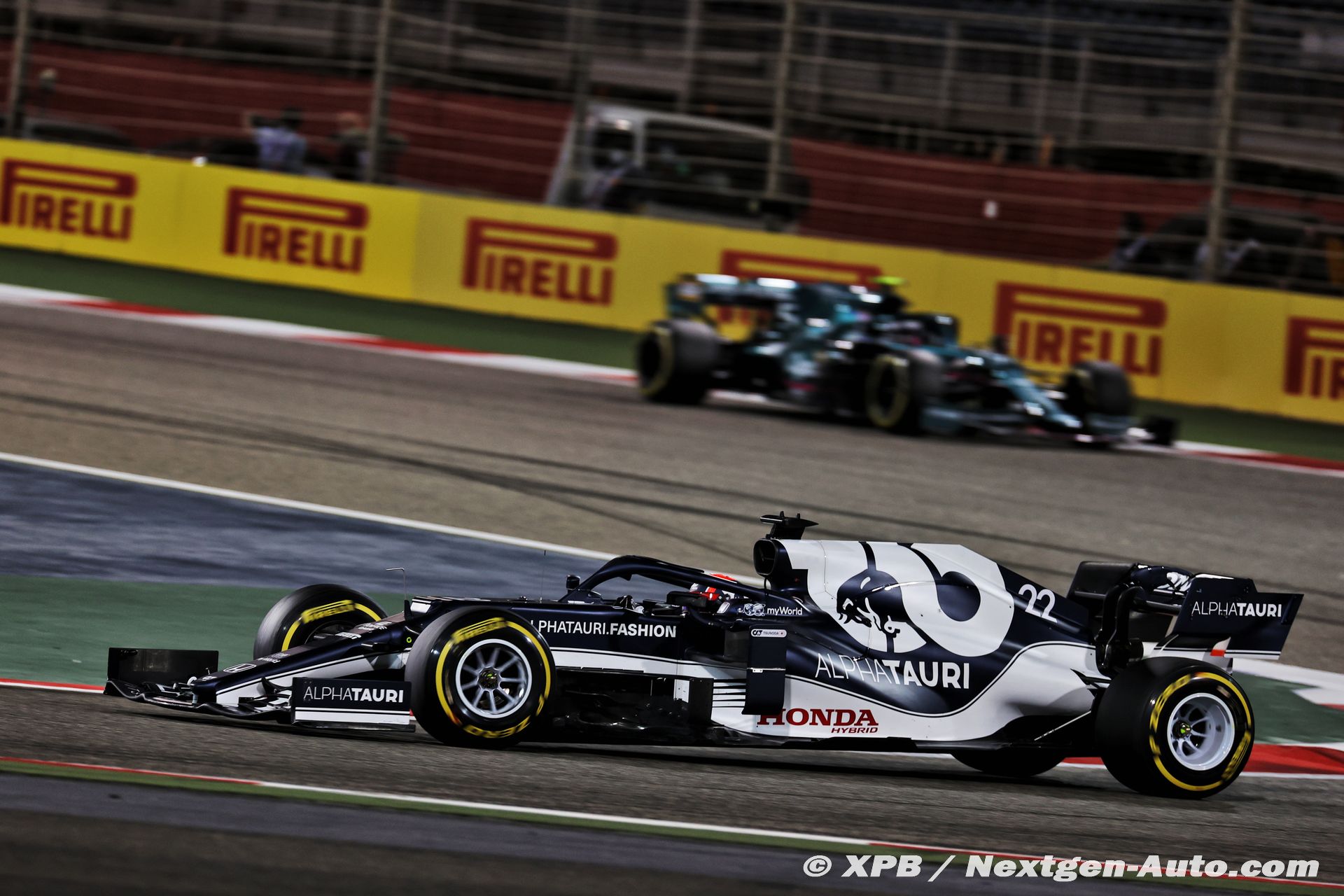 アルファタウリ・ホンダAT02 走行写真：F1バーレーンGP : F1通信jp