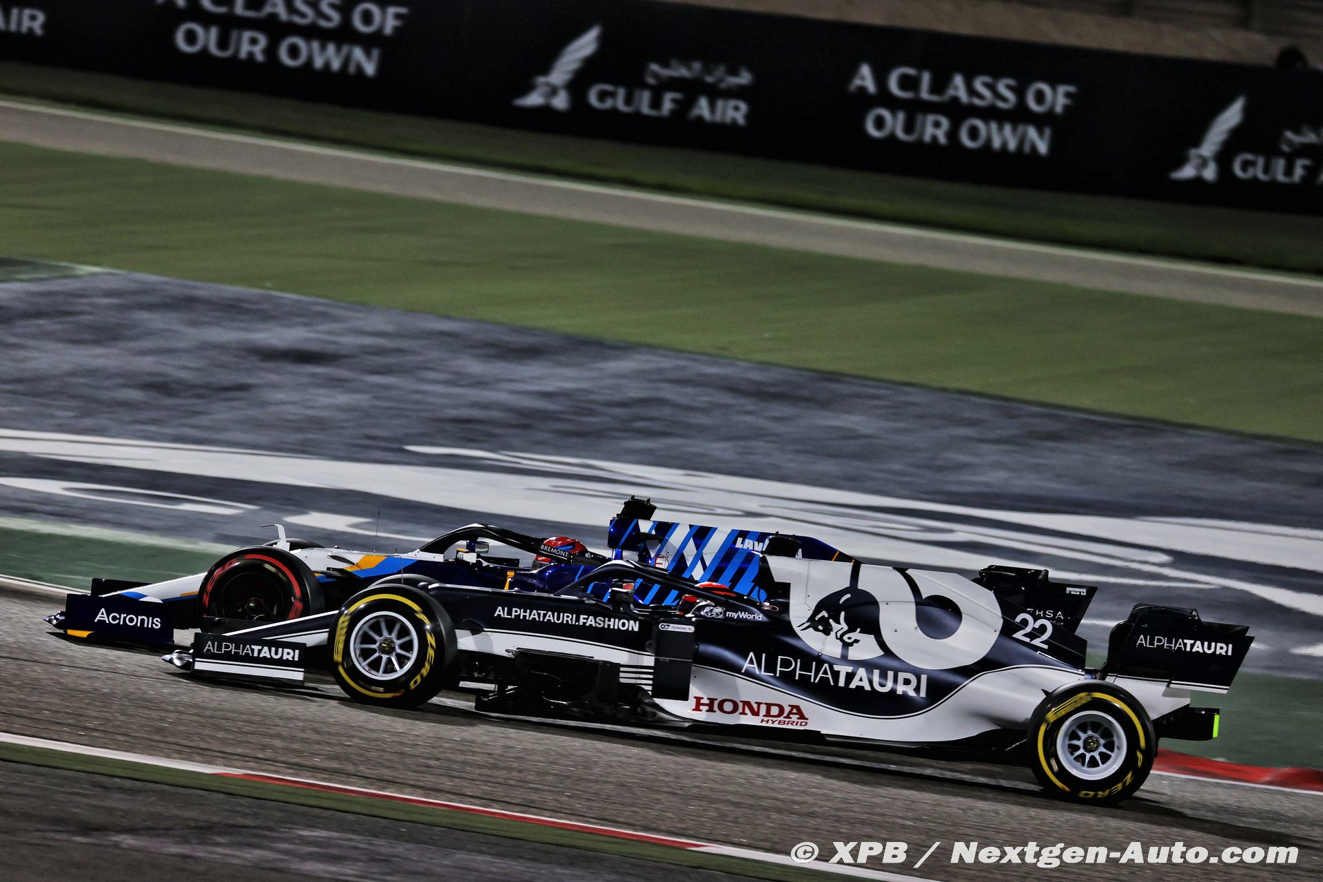 アルファタウリ・ホンダAT02 走行写真：F1バーレーンGP : F1通信jp