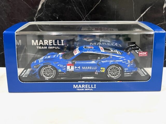 FAIRLADY Z collection : 1/43 Spark ホシノインパル特注 2023 #1 MARELLI IMPUL Z Nissan Z GT500