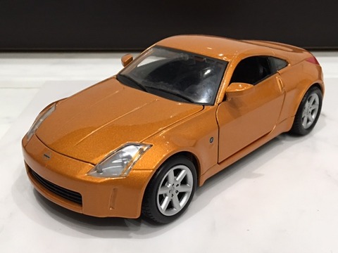 FAIRLADY Z collection : 1/24 Maisto NISSAN 350Z オレンジ