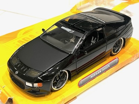 FAIRLADY Z collection : 1/24 JADA TOYS OPTION D NISSAN 300ZX ブラック