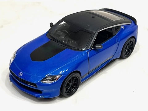 FAIRLADY Z collection : 1/36 KINSMART 2023 NISSAN FAIRLADY Z CUSTOMIZED EDITION ブルー
