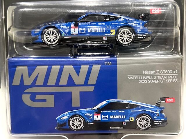 FAIRLADY Z collection : 1/64 MINI GT MARELLI IMPUL Z GT500 #1 2023 ...