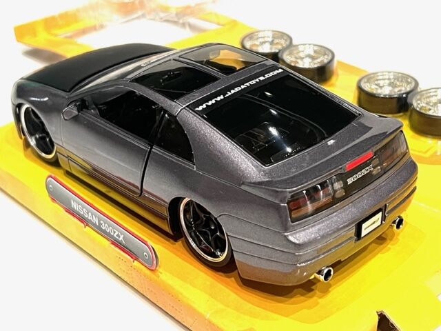 FAIRLADY Z collection : 1/24 JADA TOYS OPTION D NISSAN 300ZX グレー