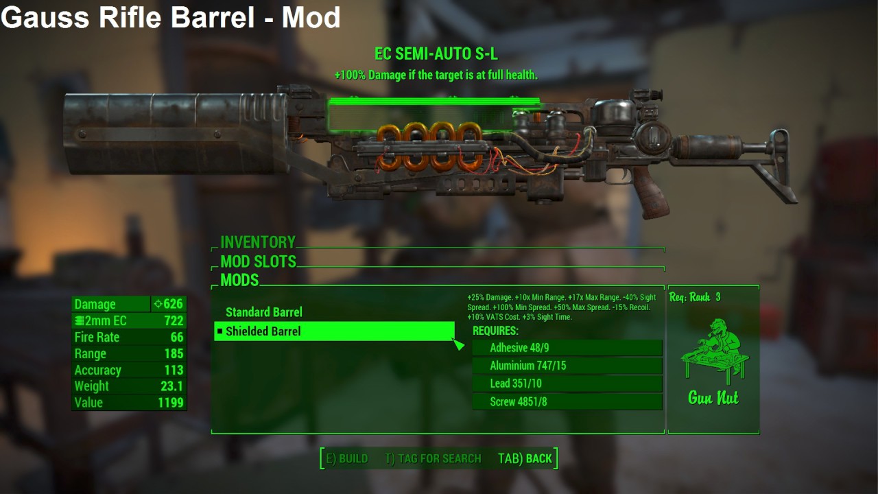 Better Weapon Mod Descriptions : Fallout 4 MOD紹介ギャラリー フォールアウト4 (FO4)