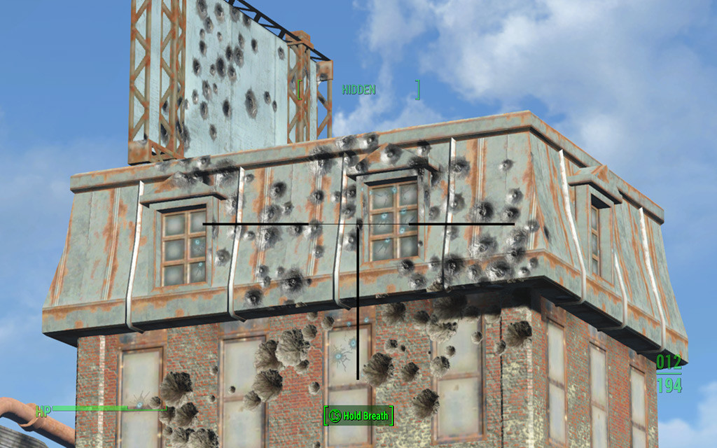 Long Range Bullet Holes : Fallout 4 MOD紹介ギャラリー フォールアウト4 (FO4)