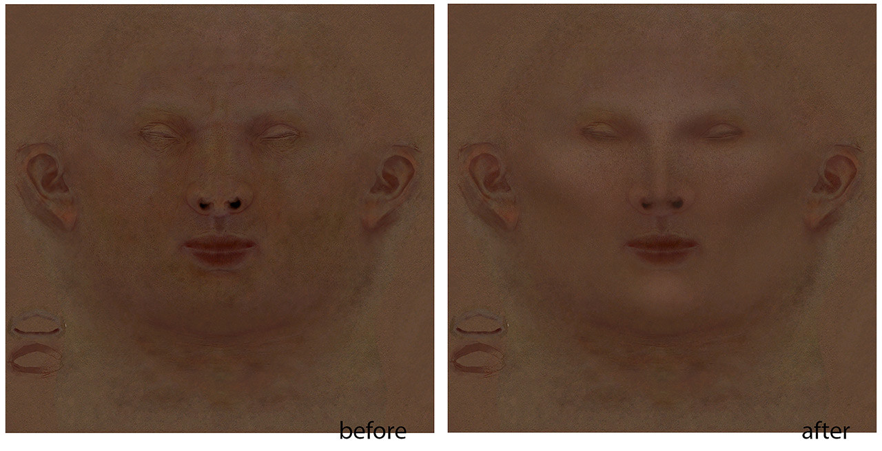 Young Male Face Texture : Fallout 4 MOD紹介ギャラリー フォールアウト4 (FO4)