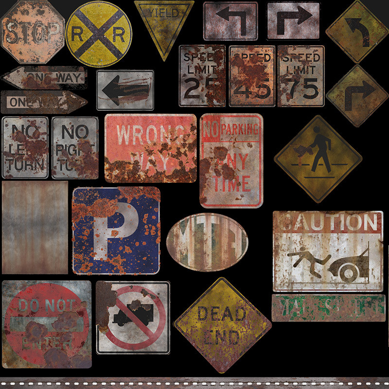 Street Signs Retexture : Fallout 4 MOD紹介ギャラリー フォールアウト4 (FO4)